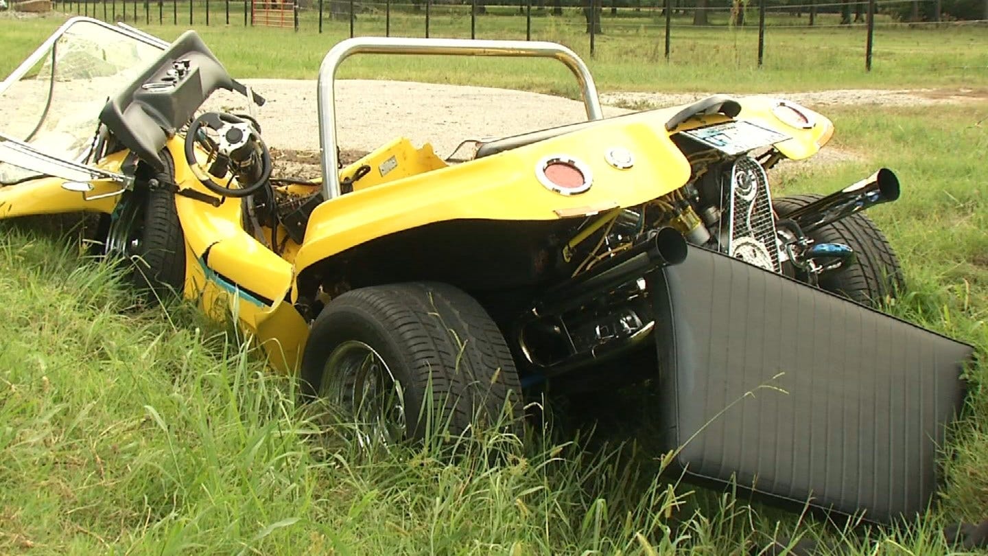 Two Sent To Hospital After Dune-Buggy Crash